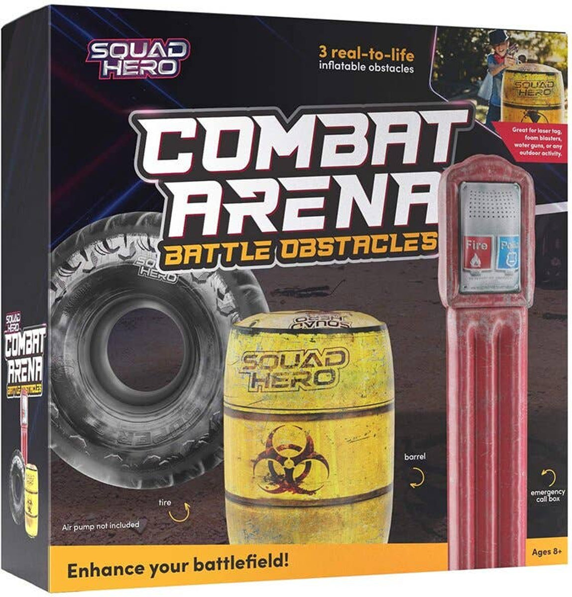 Combat Arena Inflatable Battle Obstacles Set – Ashley's Children's Boutique